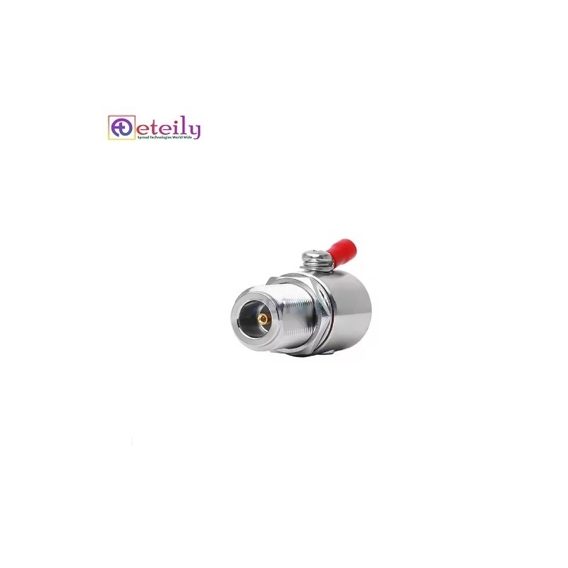 0-6G Waterproof Lightning Arrester N (F) To SMA (F) Coaxial RF Surge ...
