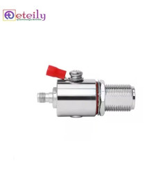 0-6G Waterproof Lightning Arrester N (F) To SMA (F) Coaxial RF Surge ...