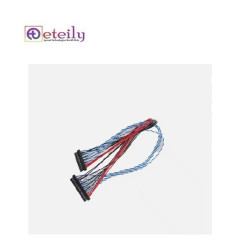 Custom 30 pin LVDS cable Assembly 40 Pin Lvds Cable Assembly