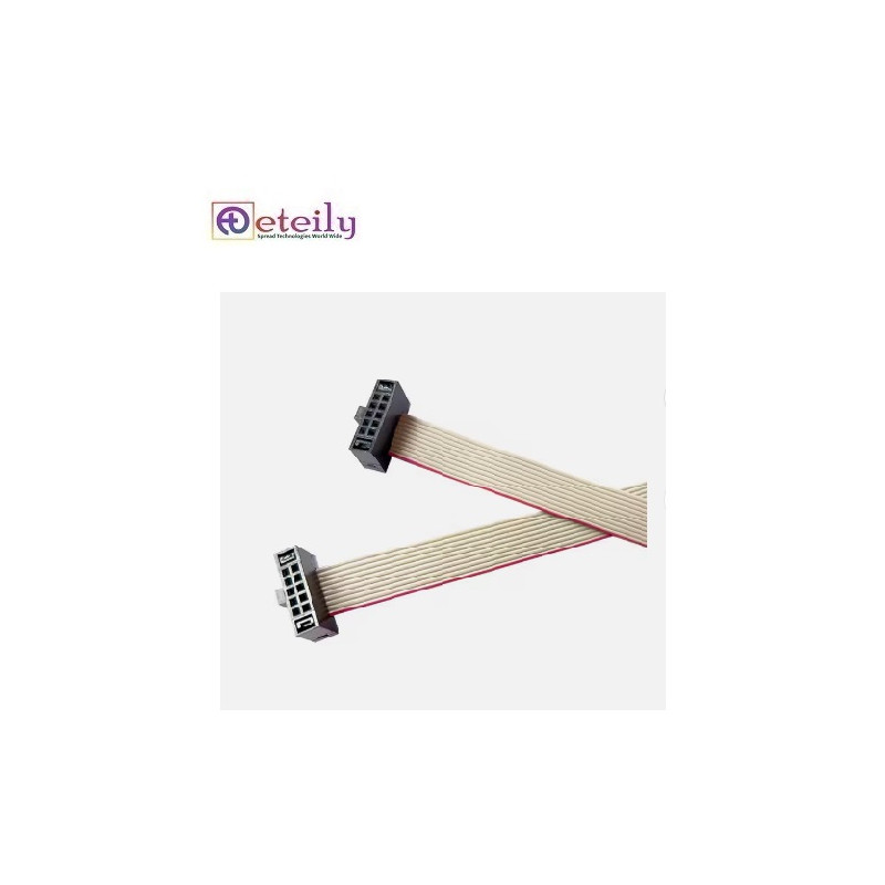 customized IDC Connector 0.5mm 1.27mm pitch shielded flat cable
